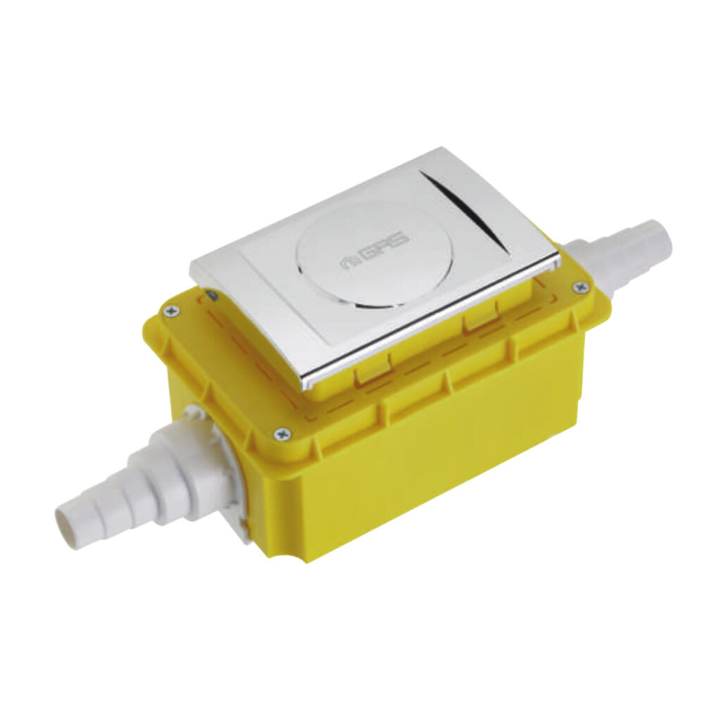 Valvola a sfera da incasso per gas con manopola a scomparsa Gas-Box 2.0 ...